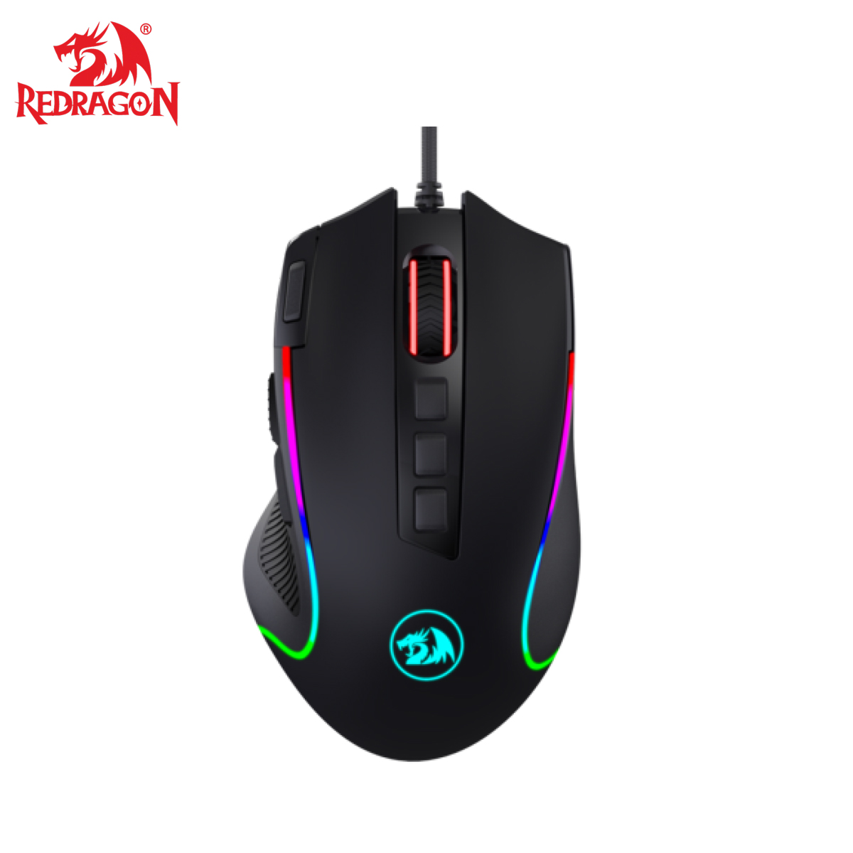 Redragon Predator M612 RGB Gaming Mouse, 8000 DPI Wired Optical Gamer ...