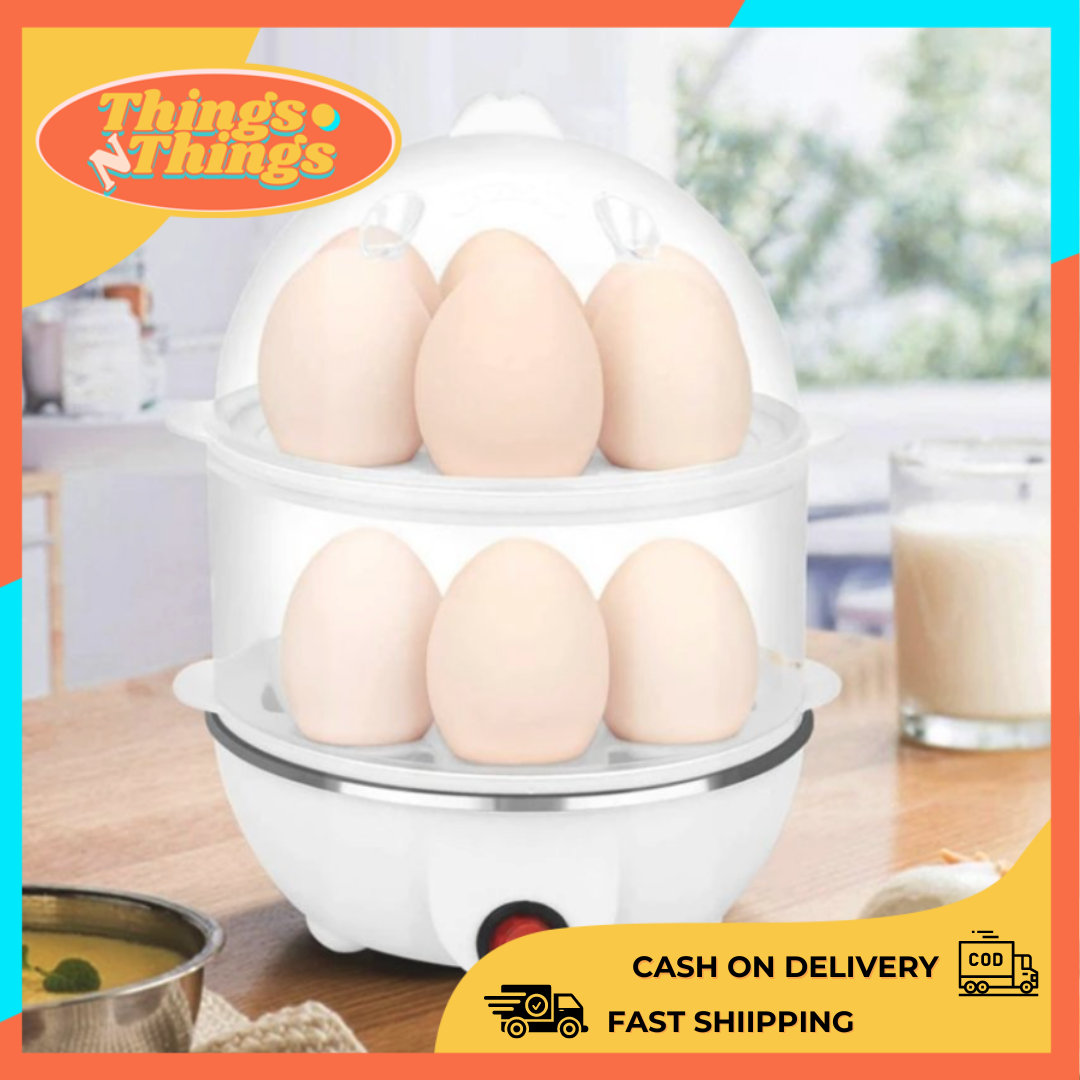 Things N Things Electric Egg Buns Siopao Siomai Boiler Food Steamer ...