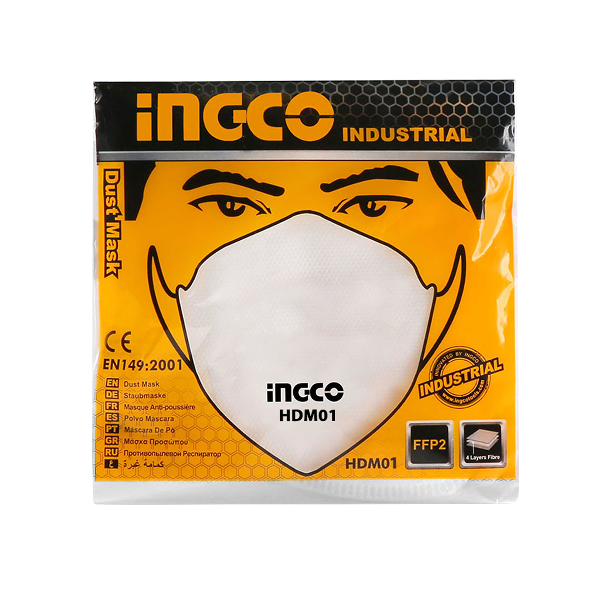 INGCO Dust Mask / Face Mask / Safety Mask (NON-MEDICAL) HDM01 & HDM21 ...