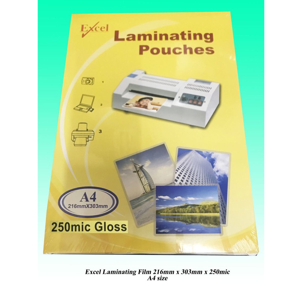 EXCEL Laminating Film #2 (250 microns)R7v | Lazada PH