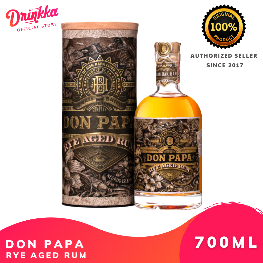 Don Papa Rye Aged Rum 700ml Filipino Rum | Lazada PH