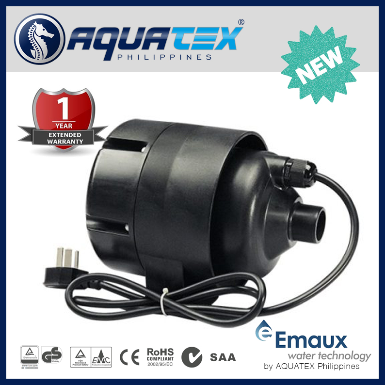 EMAUX Economy Air Blower for Jacuzzi, bath tubs, spa tubs or mini ...