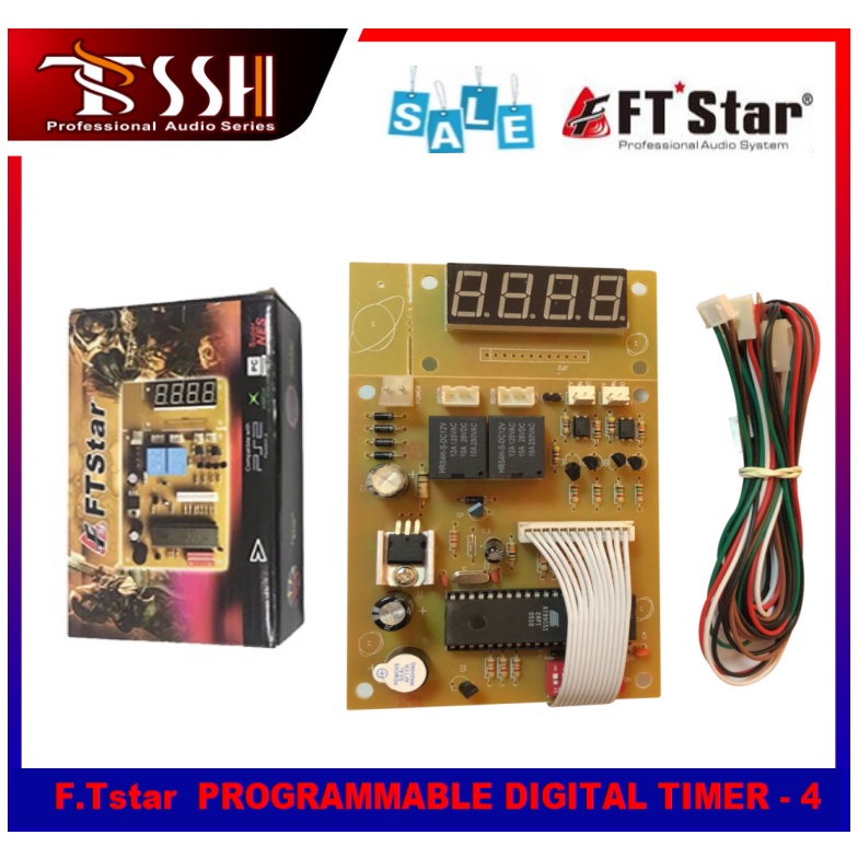 【TSSH】F.Tstar PROGRAMMABLE DIGITAL TIMER - 4 DIGIT - DUAL RELAY | Lazada PH
