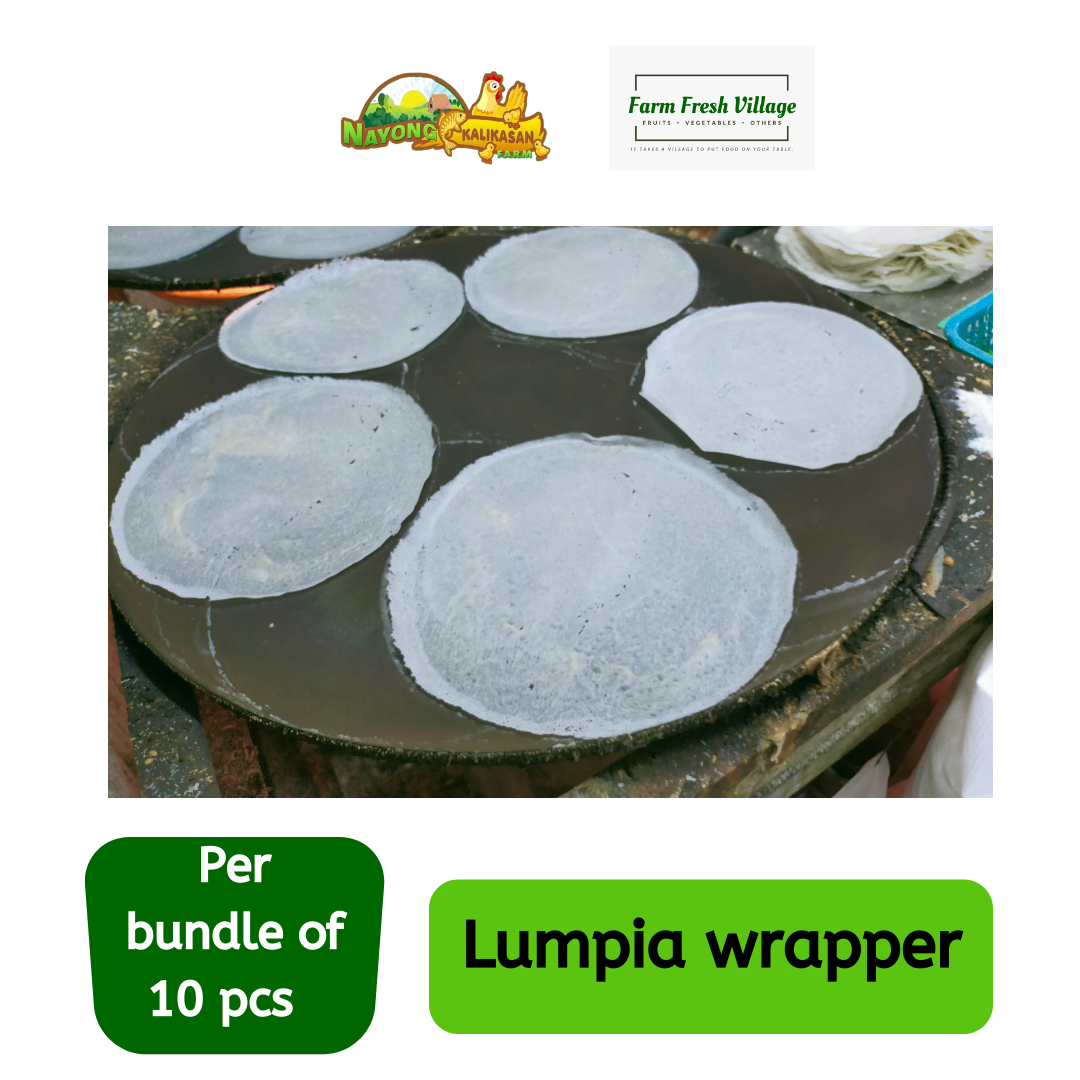 Farm Fresh Village Lumpia Wrapper Medium size 20 pieces per pack ...