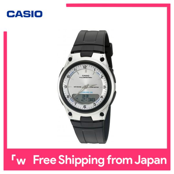 CASIO นาฬิกาข้อมือ Standard AW-80-7AJF สีดำ - MixASale