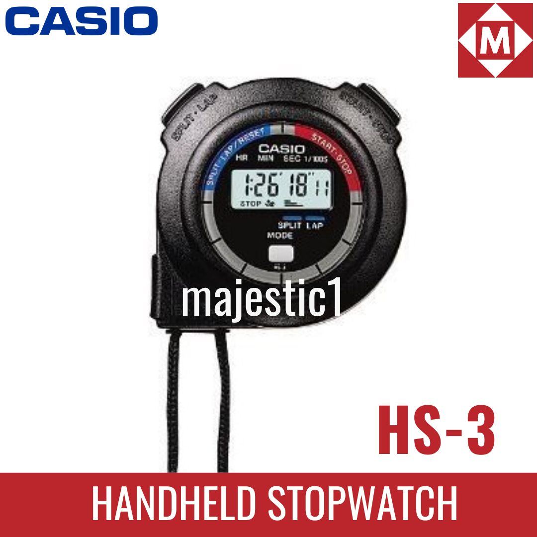 Casio Handheld Stopwatch Timer HS-3V-1R / HS-3 | Lazada PH