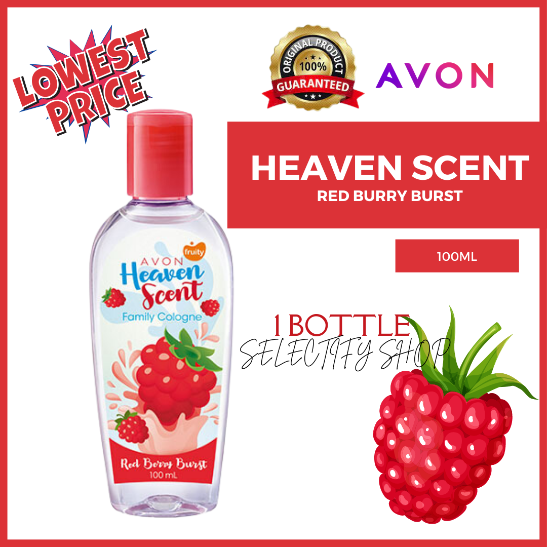 AVON Heaven Scent Red Berry Burst ( 1 BOTTLE ) | Lazada PH