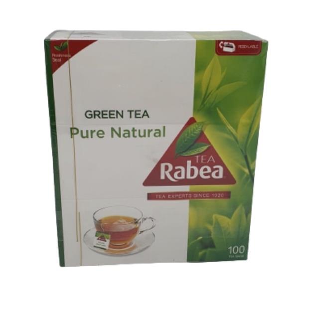 Rabea Green Tea - 100 Tea Bags - 1.8g each | Lazada PH