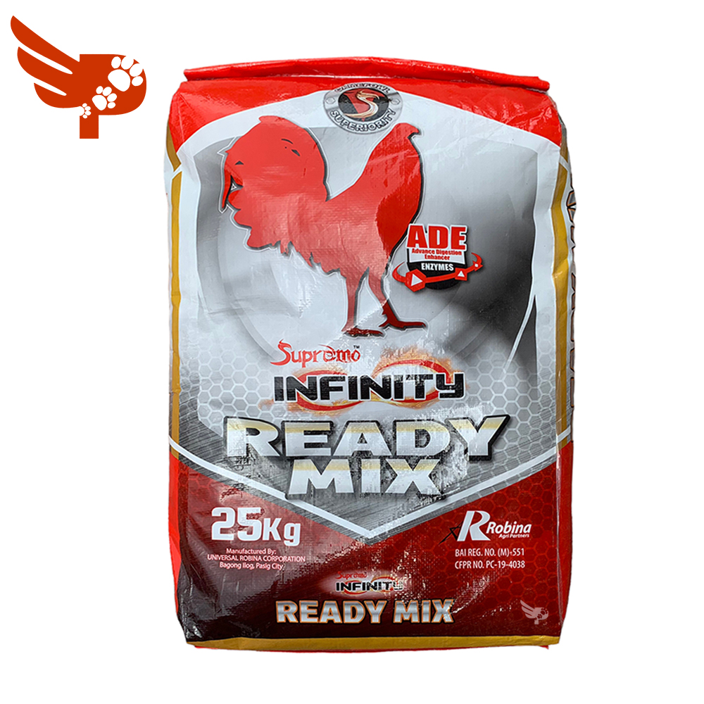 Supremo Infinity Ready Mix 25kg - Robina - sold per sack - petpoultryph ...