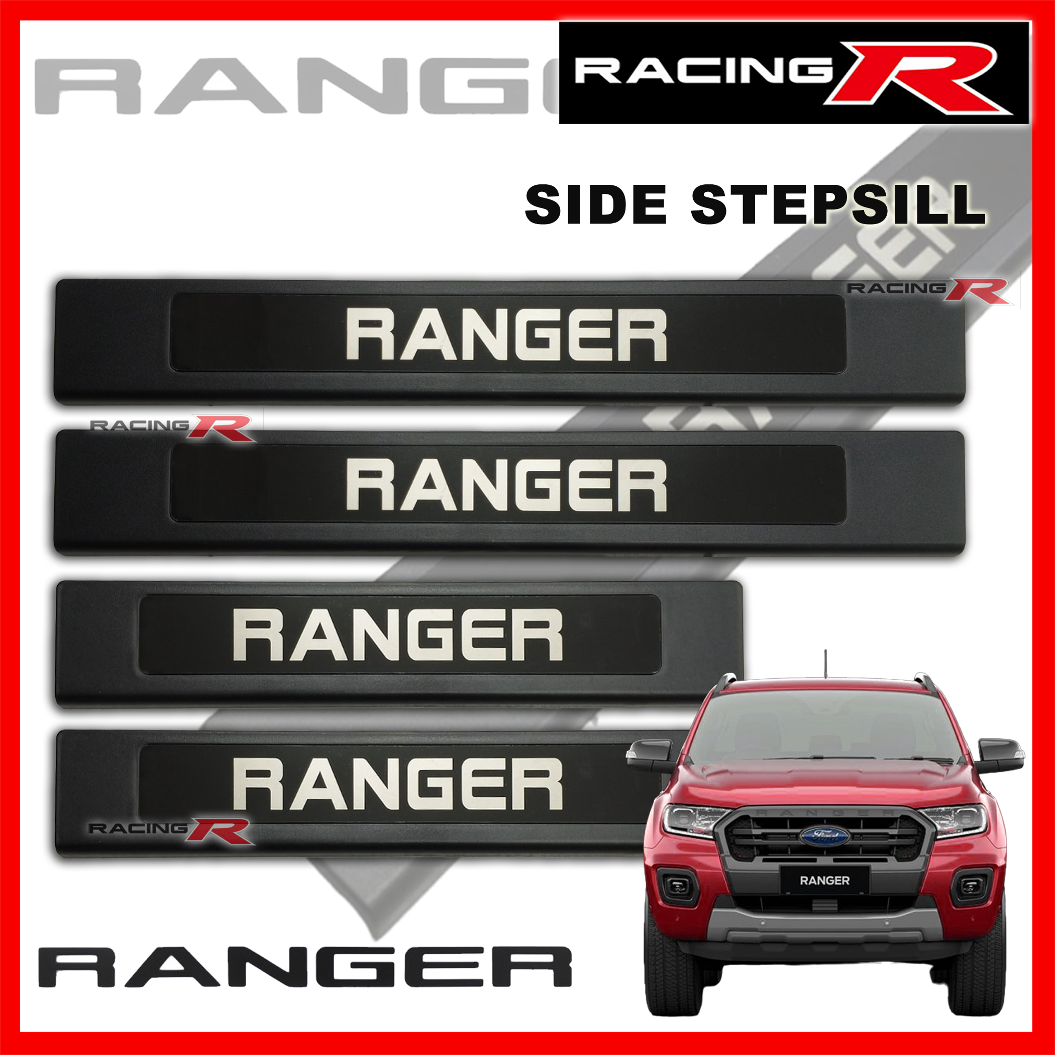 Ford Ranger T6 T7 T8 2012 to 2024 OEM Side Stepsill / Step sill or Door ...