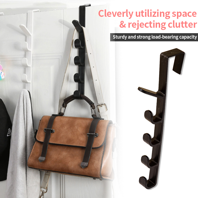 Door rear hook door hanging clothes hanging door rear rack nail free ...