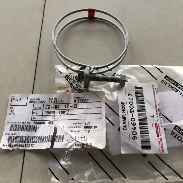 GENUINE / ORIGINAL TOYOTA CLAMP HOSE FOR TOYOTA FJ CRUISER 2010-2014 ...