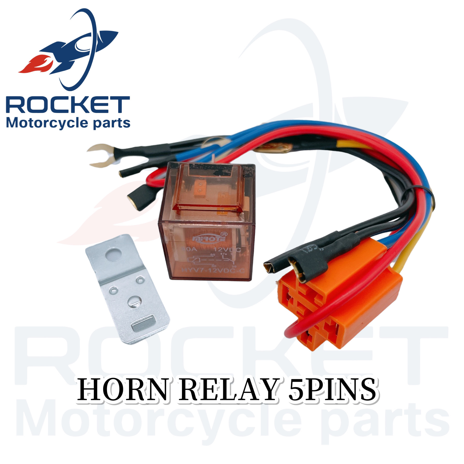 MOTORCYCLE HORN/LED RELAY UNIVERSAL 4PINS 5PINS /MINI DRIVING LIGHT ...
