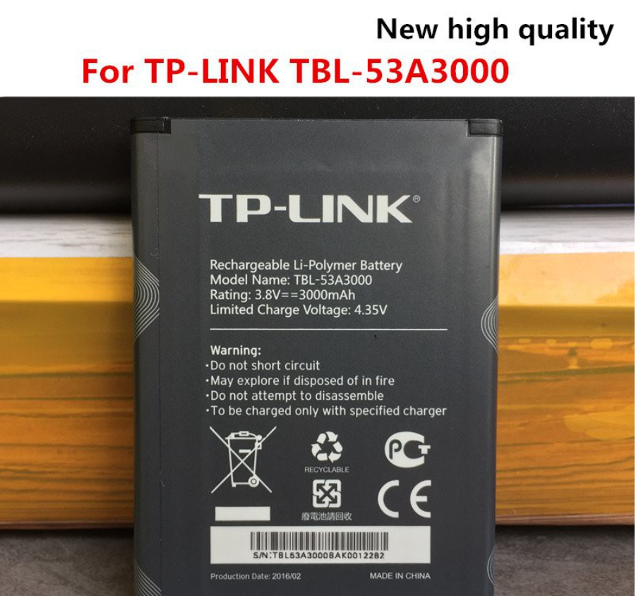 Original 3000mAh TBL-53A3000 Replacement Battery For TP-link M7650 ...