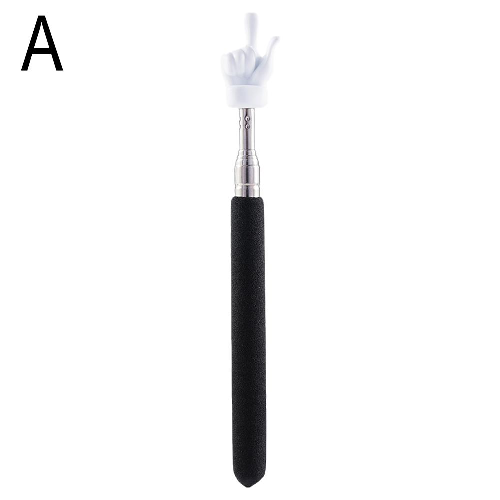 Retractable Teacher Pointer Finger Design Stainless Telescopic Pointer ...