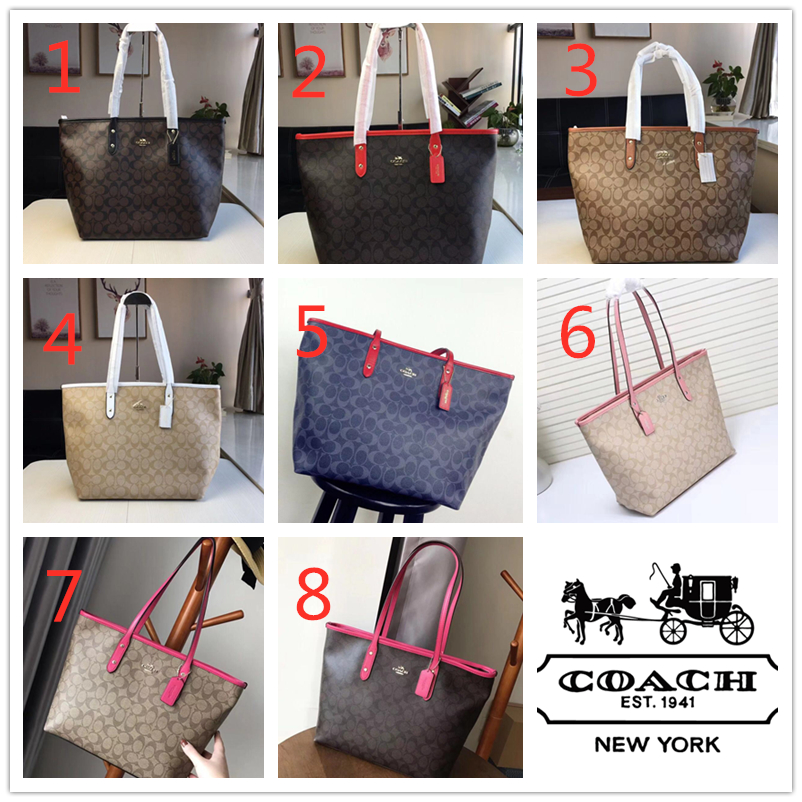 Coach_ ของแท้จาก F36876 / กระเป๋าช้อปปิ้ง / กระเป๋า / กระเป๋าสุภาพสตรี ...