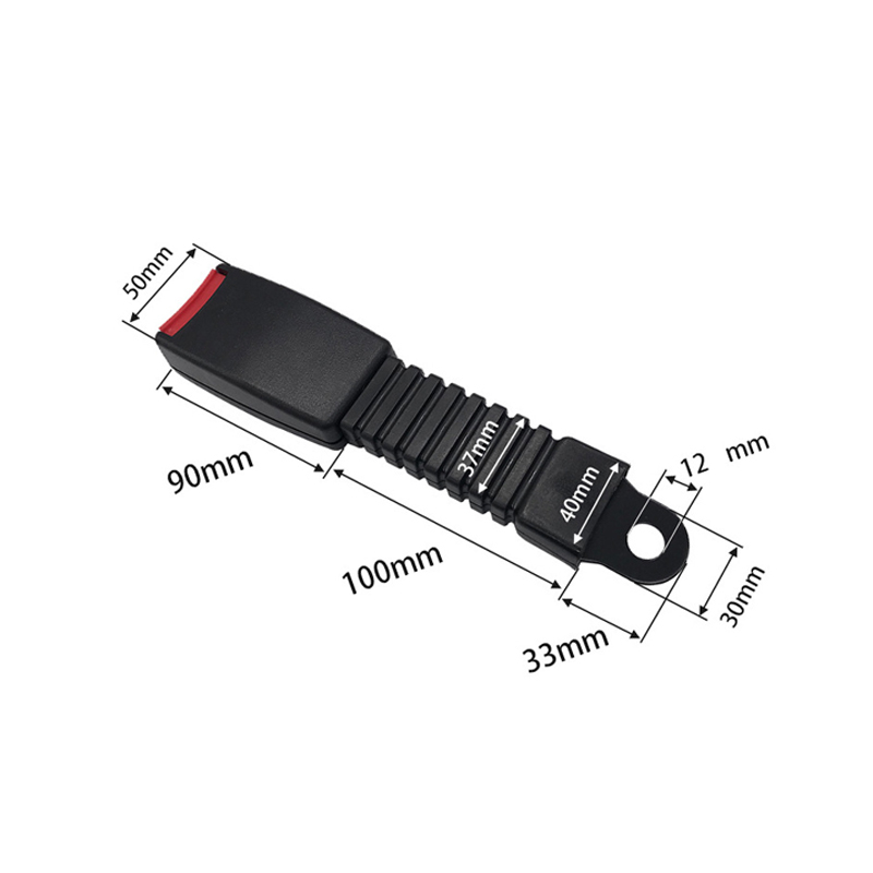 Universal Car Front Seat Belt Buckle Ends Adapter Socket Connector ...