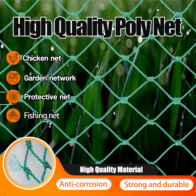 Net for Chicken Farm 50m/100m Chicken Net Nylon 100 Meters Range Net ...