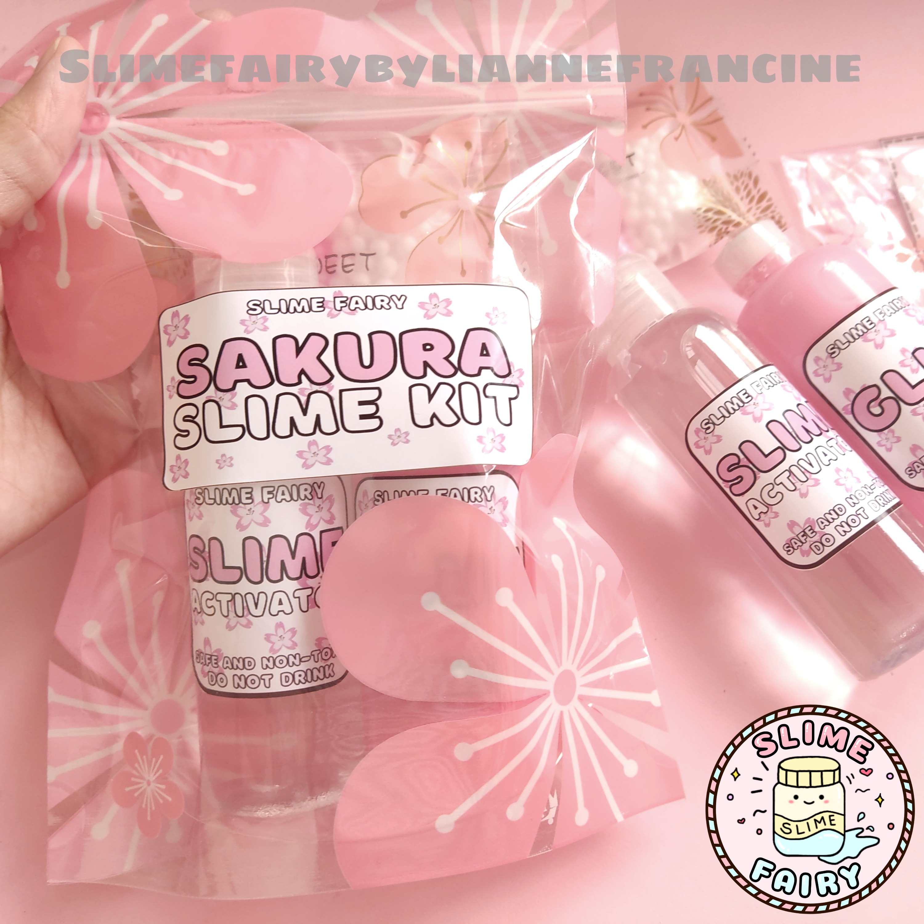 SAKURA SLIME KIT BY SLIME FAIRY | Lazada PH
