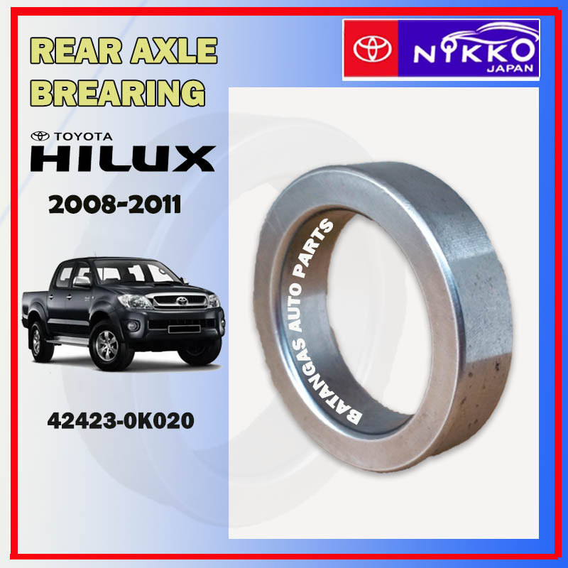 REAR AXLE BEARING INNER RIGHT TOYOTA HILUX 1KD/2KD 2008-2011 NIKKO ...