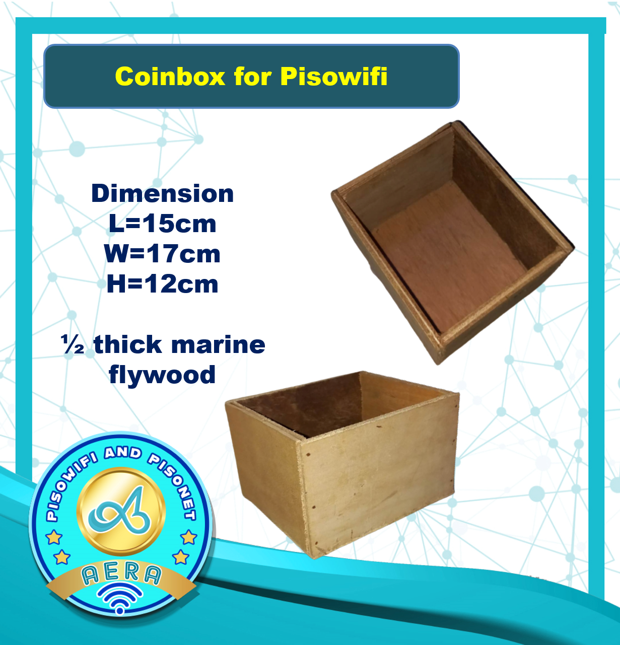 Coin box for Piso Wifi - Coin box only | Lazada PH