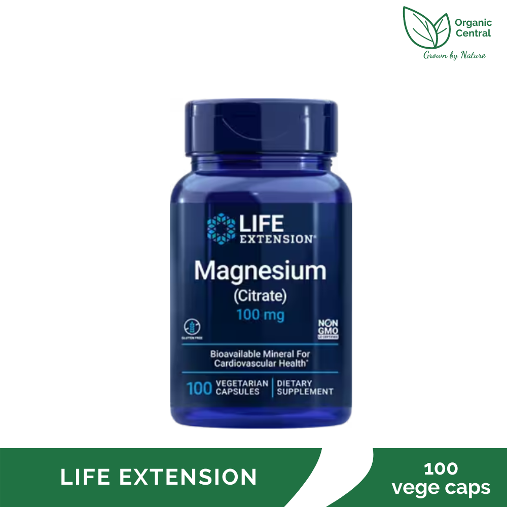 Life Extension, Magnesium (Citrate) 100 mg 100 Vege Capsules | Lazada PH