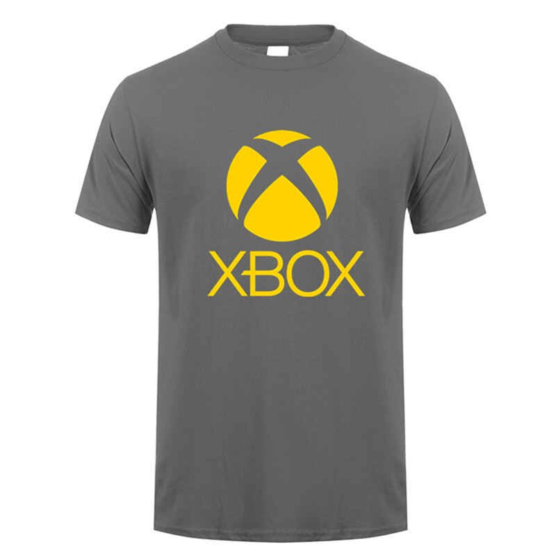 Men T-shirts Xbox Logo T Shirt Summer Cotton Short Sleeve Video Game ...