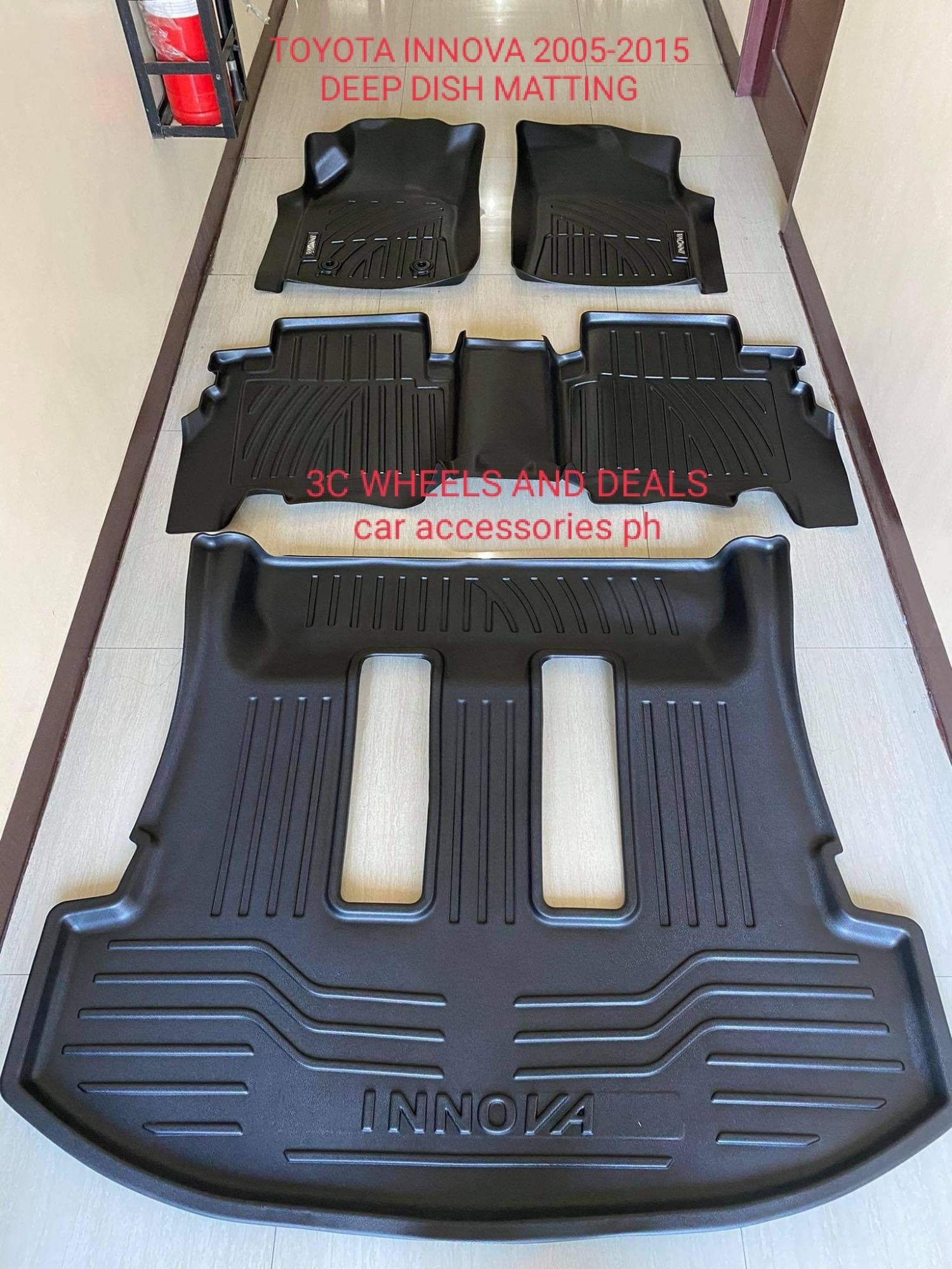 TOYOTA INNOVA 2005-2015 DEEP DISH MATTING | Lazada PH