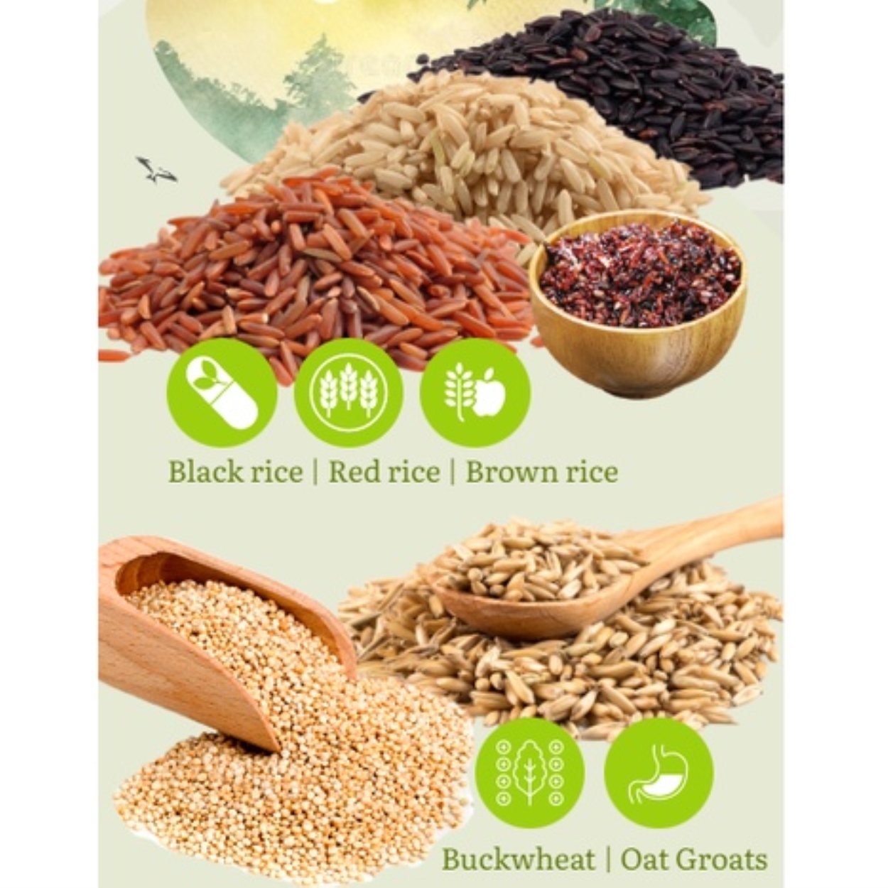 Nutri rice mix original multi grain rice Japan organic super nutri rice ...