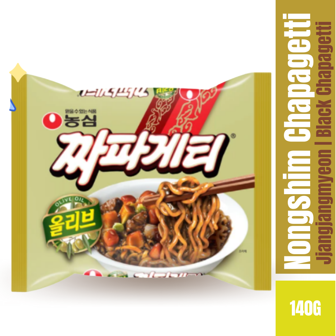 Nongshim Chapaghetti Original Flavor 140g | Jjangjangmyeon | Black ...