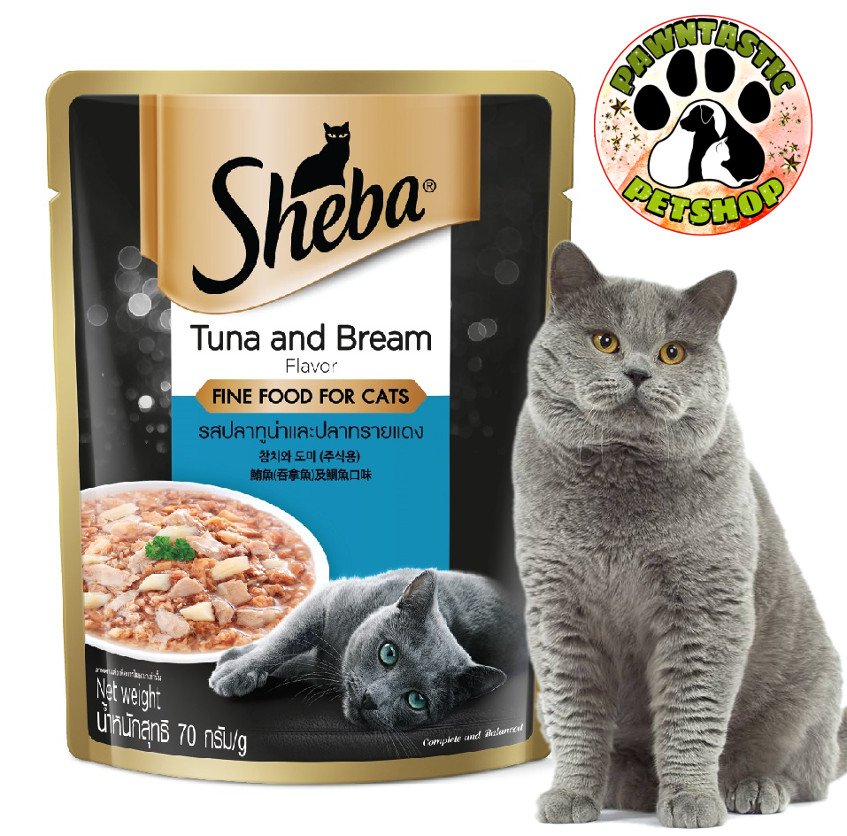 Sheba Pouch Tuna and Bream 70g | Lazada PH