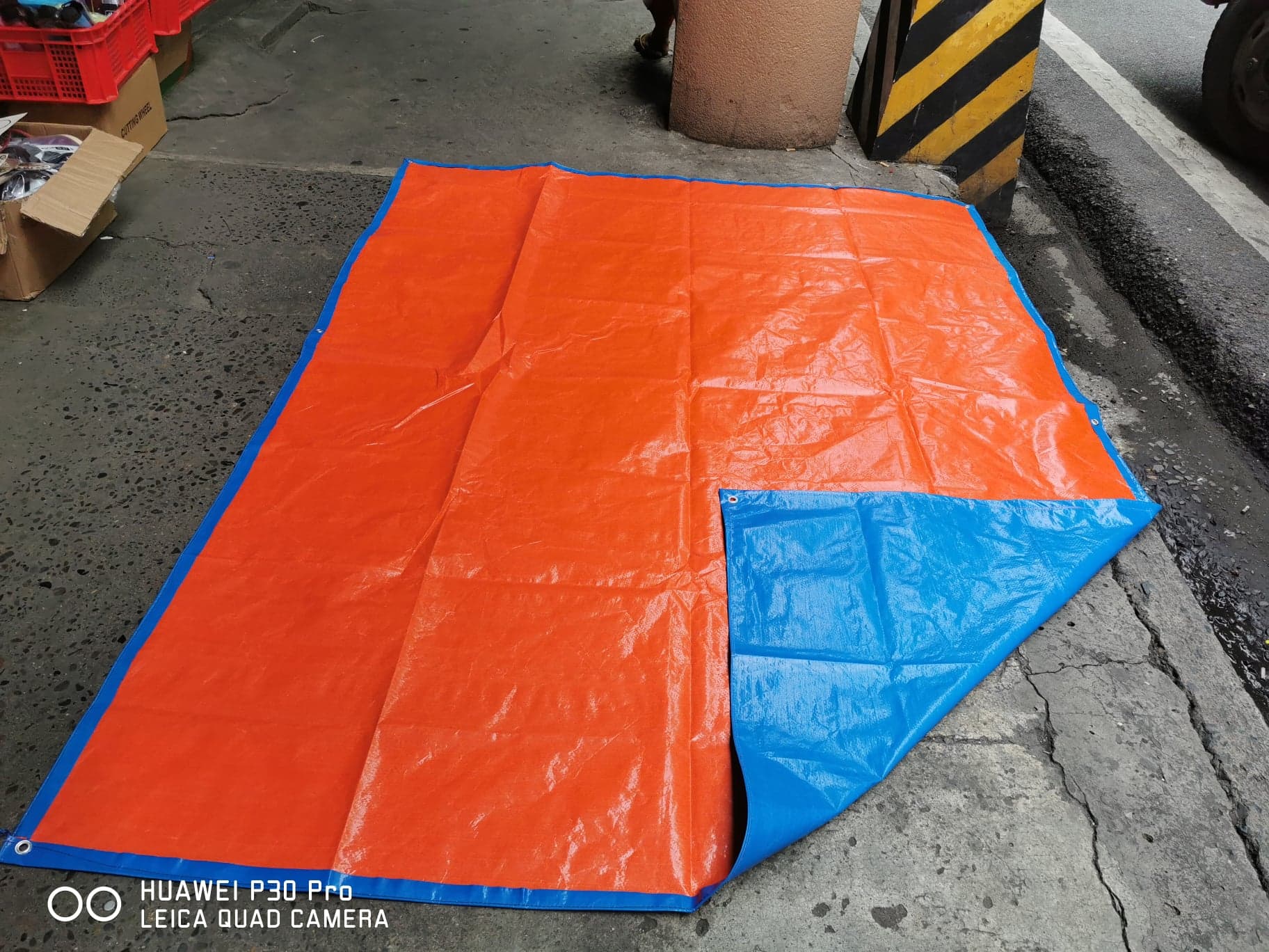 7-Yards | 6 feet × 21 feet | Sakolin Trapal High Quality with Eyelet ...