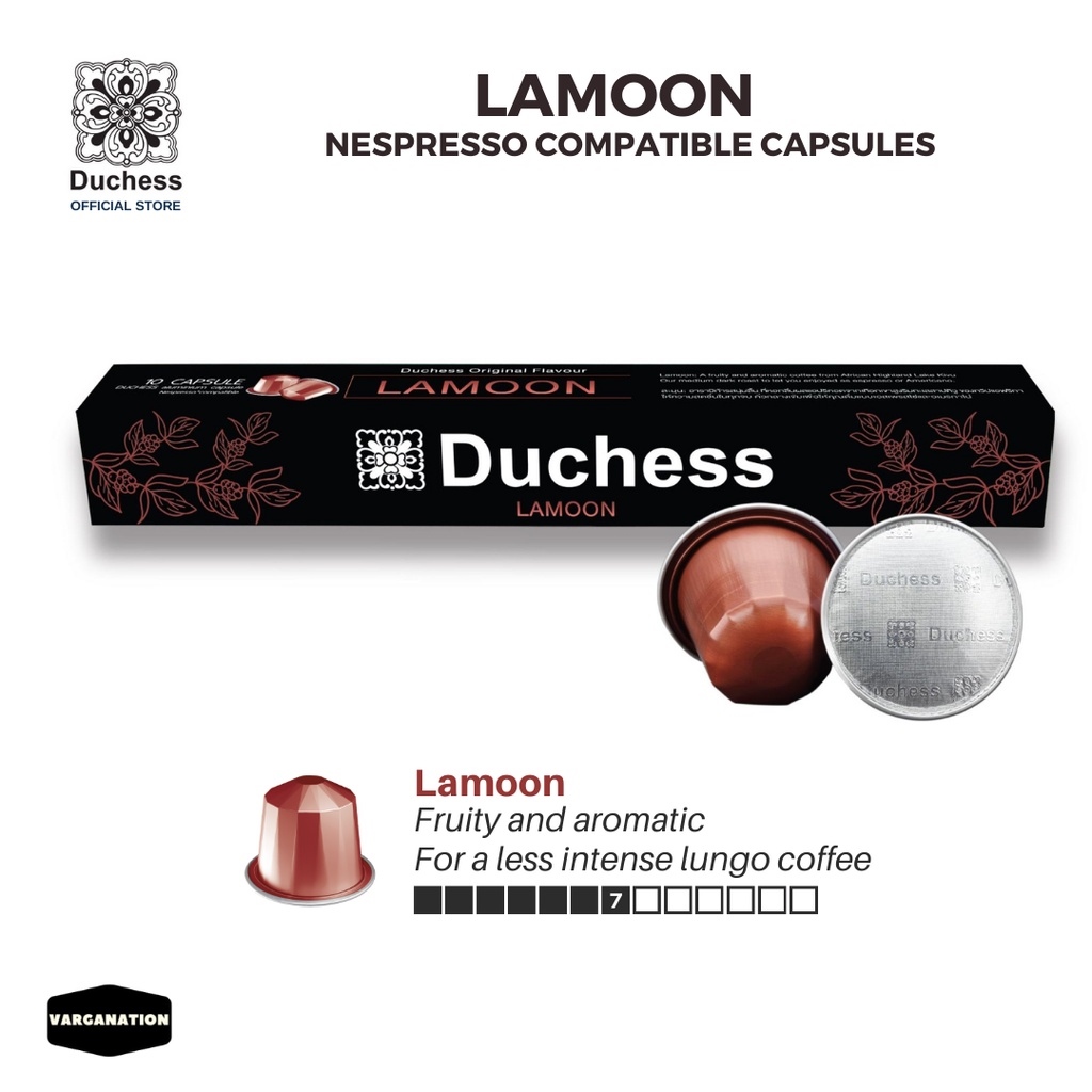 Duchess Coffee Nespresso Capsule Variety Pack - Compatible Pods Sampler ...