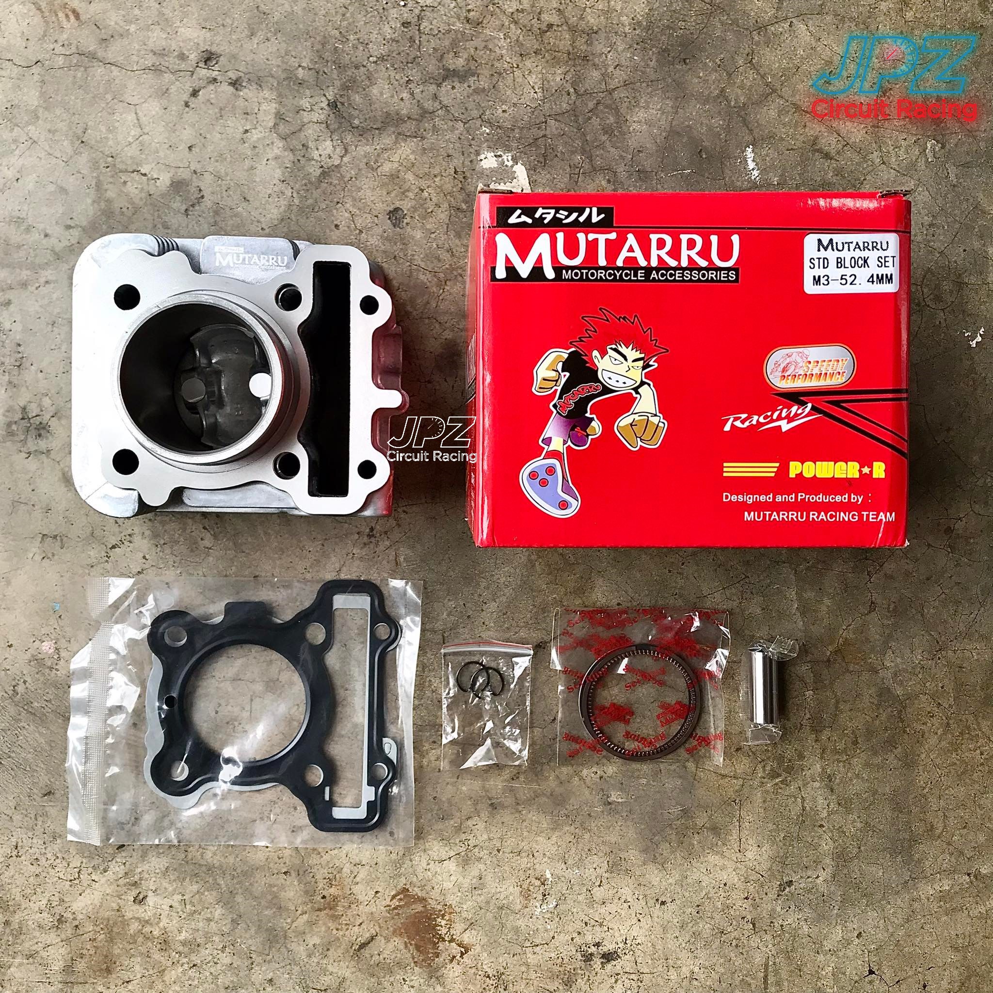 MUTARRU STANDARD ENGINE BLOCK for YAMAHA MIO i 125 (52.4mm) | Lazada PH