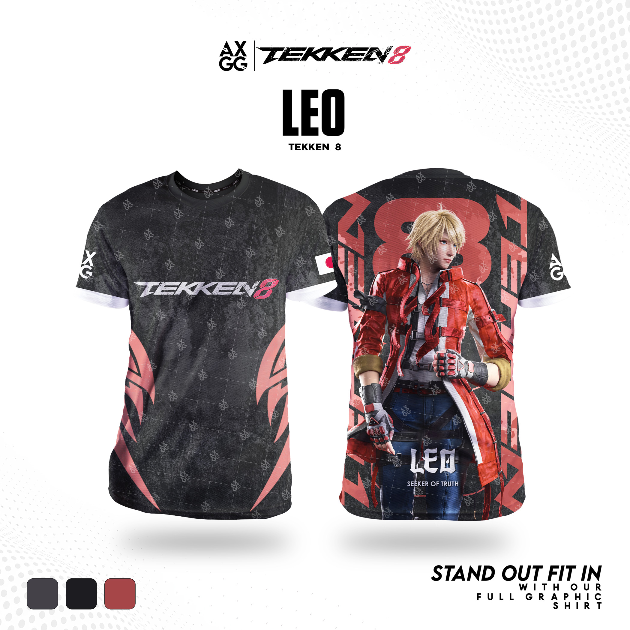 AXGG " Tekken 8 " - Gaming T-Shirt | Lazada PH