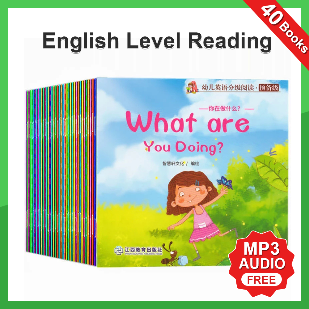 100 Books/Set Leveled Readers with Reading Sound English Books Set ...