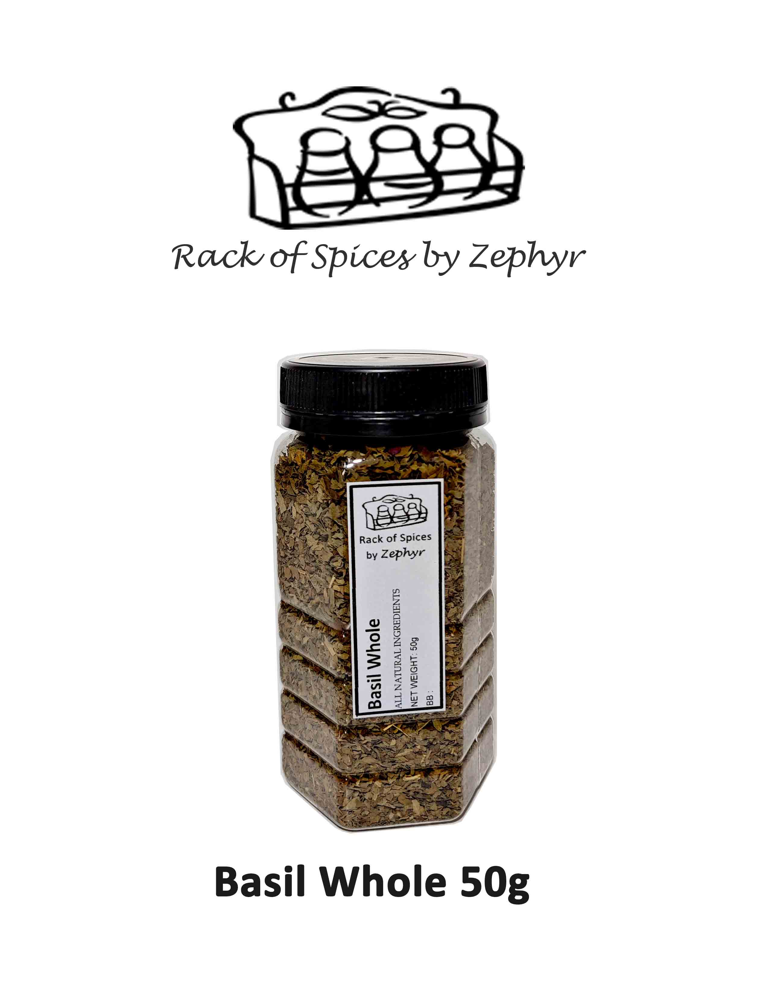 Basil Dried Leaves Whole 30g Pouch | 50g Container | Lazada PH