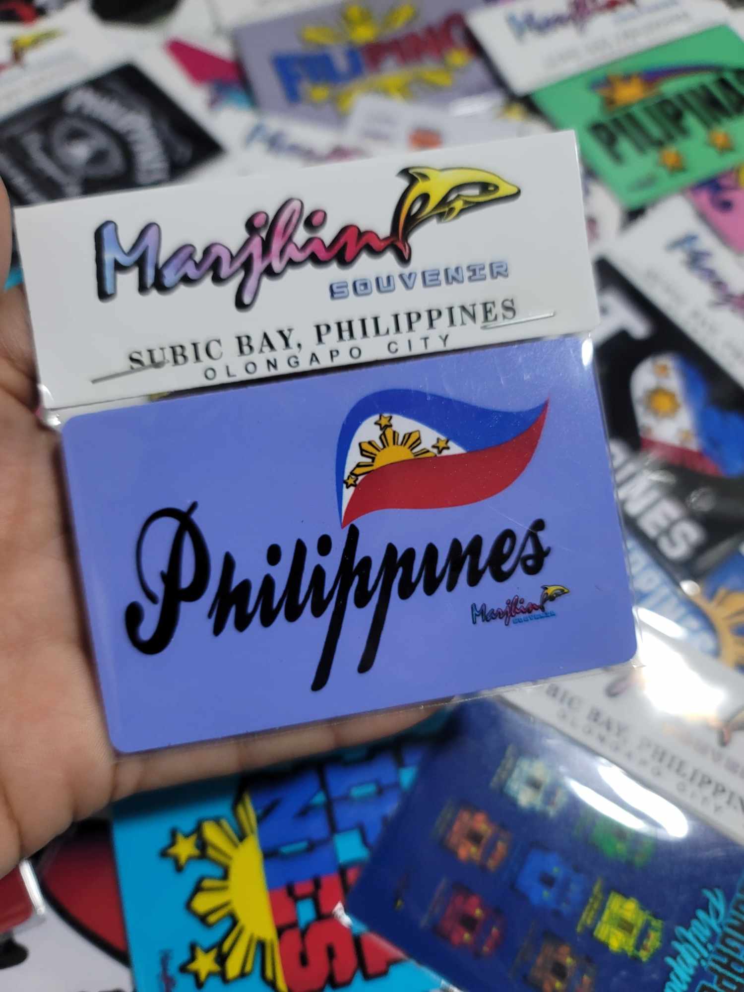 PHILIPPINES Ref Magnet ATM size Pilipinas PH Map Red Horse San Miguel ...