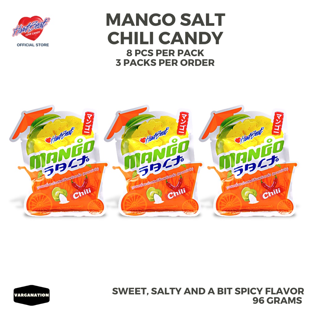 Heartbeat Mango Salt Chili Candy Like The Real Thing Yummy Taste ...