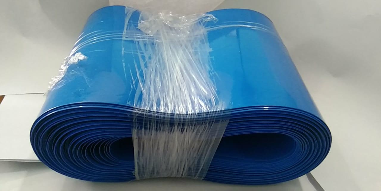 170mm Battery Wrap Battery heat shrink tube wrap (blue) per meter ...