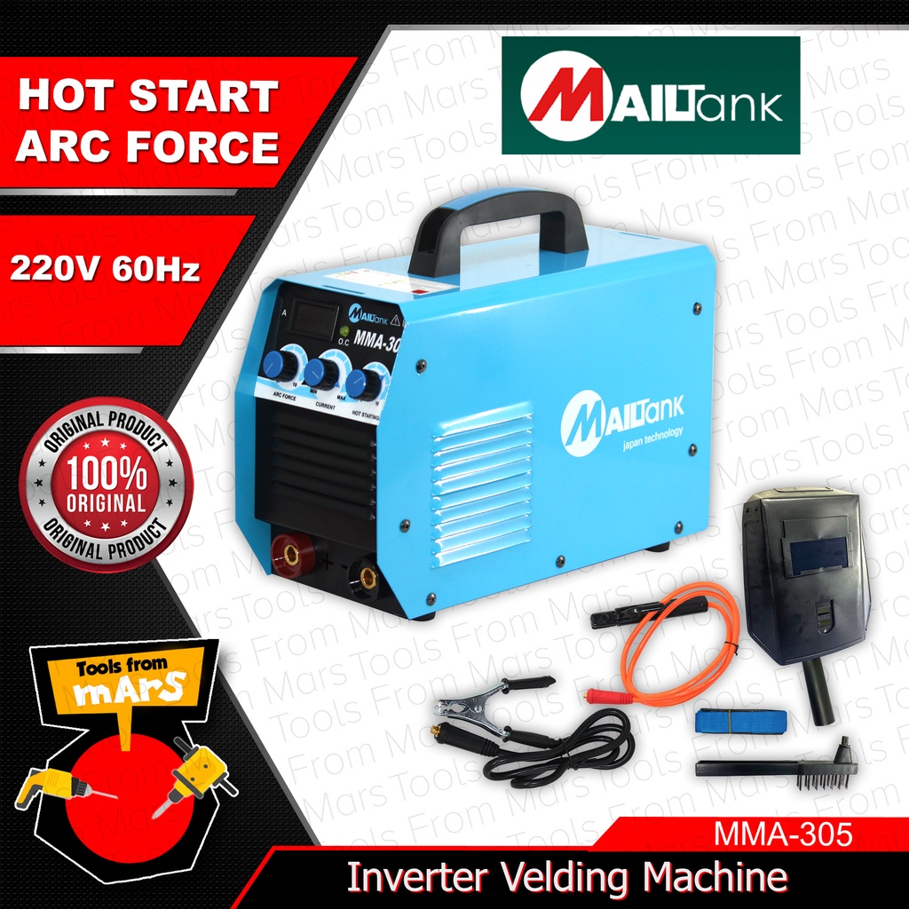 MAILTANK IGBT Inverter Welding Machine 305A MMA-305 •TOOLS FROM MARS ...