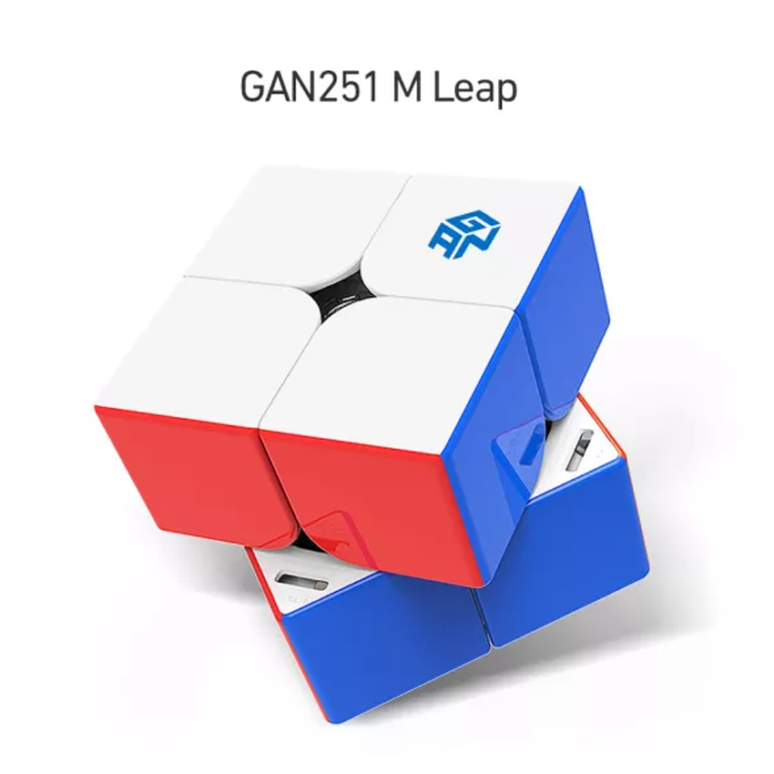 GAN 251 M Pro, GAN 2x2 Magnetic Speed Cube Stickerless Gans 251 Mini ...
