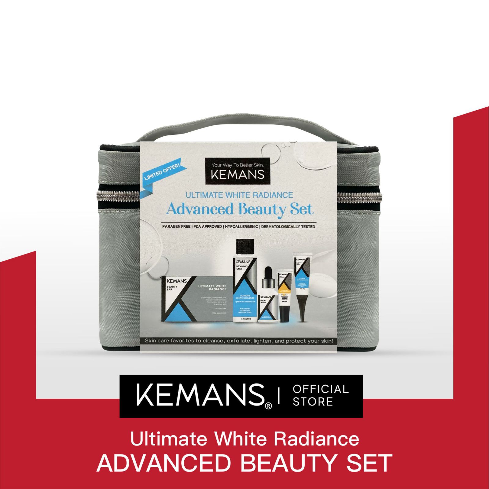 Kemans Ultimate White Radiance Advanced Beauty Set | Lazada PH