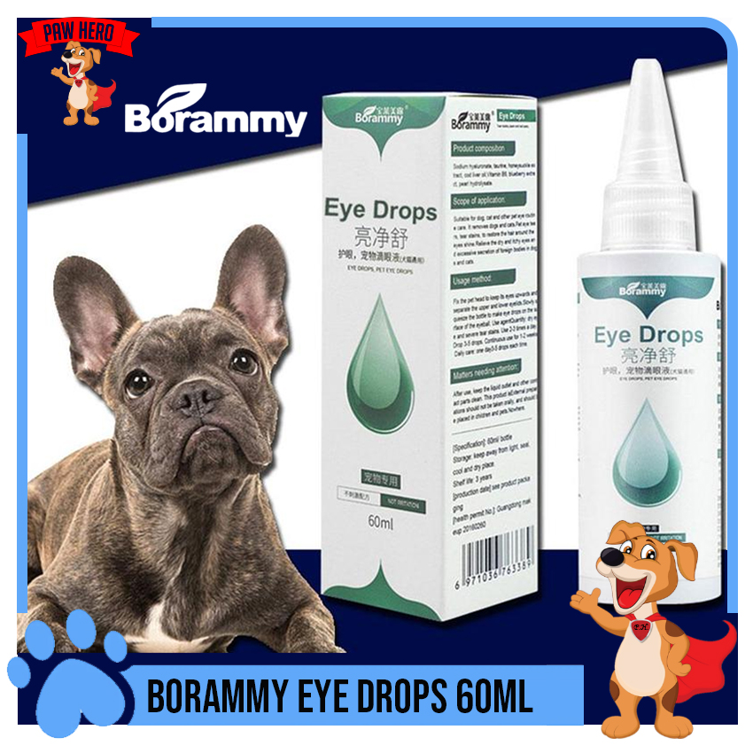 PAW HERO Borammy Eye Drops 60ml Professional Pet Eyedrops Eye Drop Eye ...