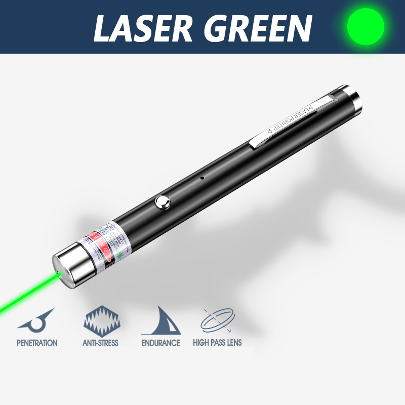 Powerful laser Pointer Green Red Beam light Laser Sight Pointer 5MW ...