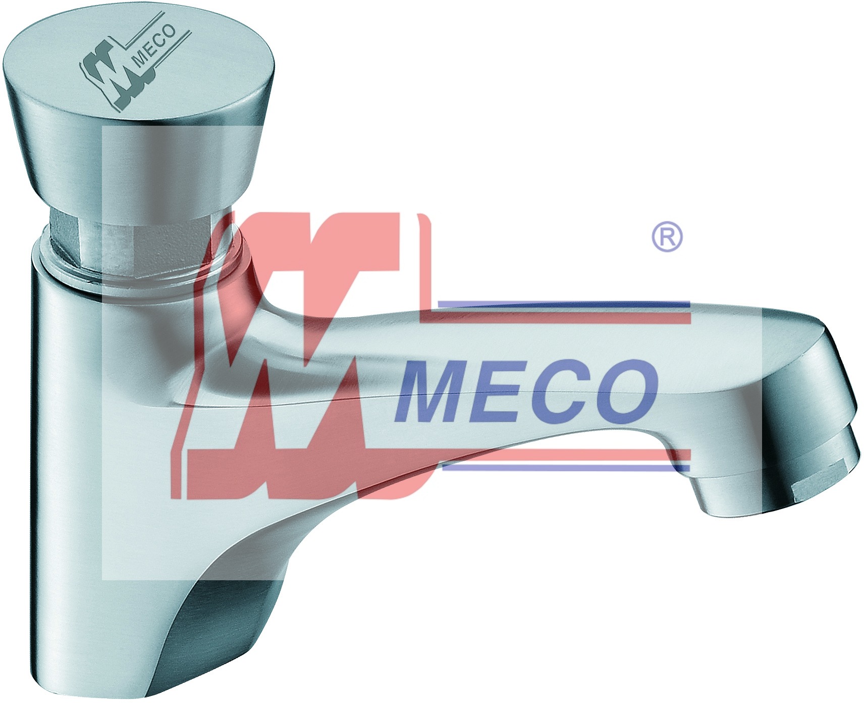 Meco Stainless Steel 304 Bathroom Faucet Delay Action Faucet Push ...