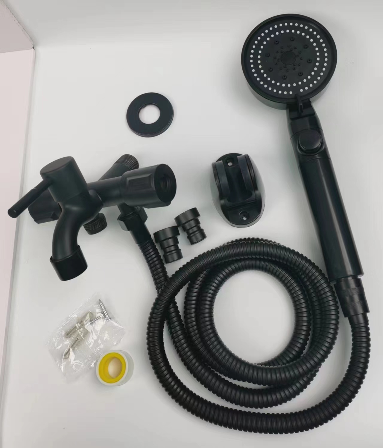 COD Shower telephone Set Matte black Bathroom shower set | Lazada PH