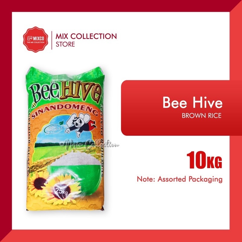 Bee Hive Organic Brown Rice 10kg (Repackaged) | Lazada PH
