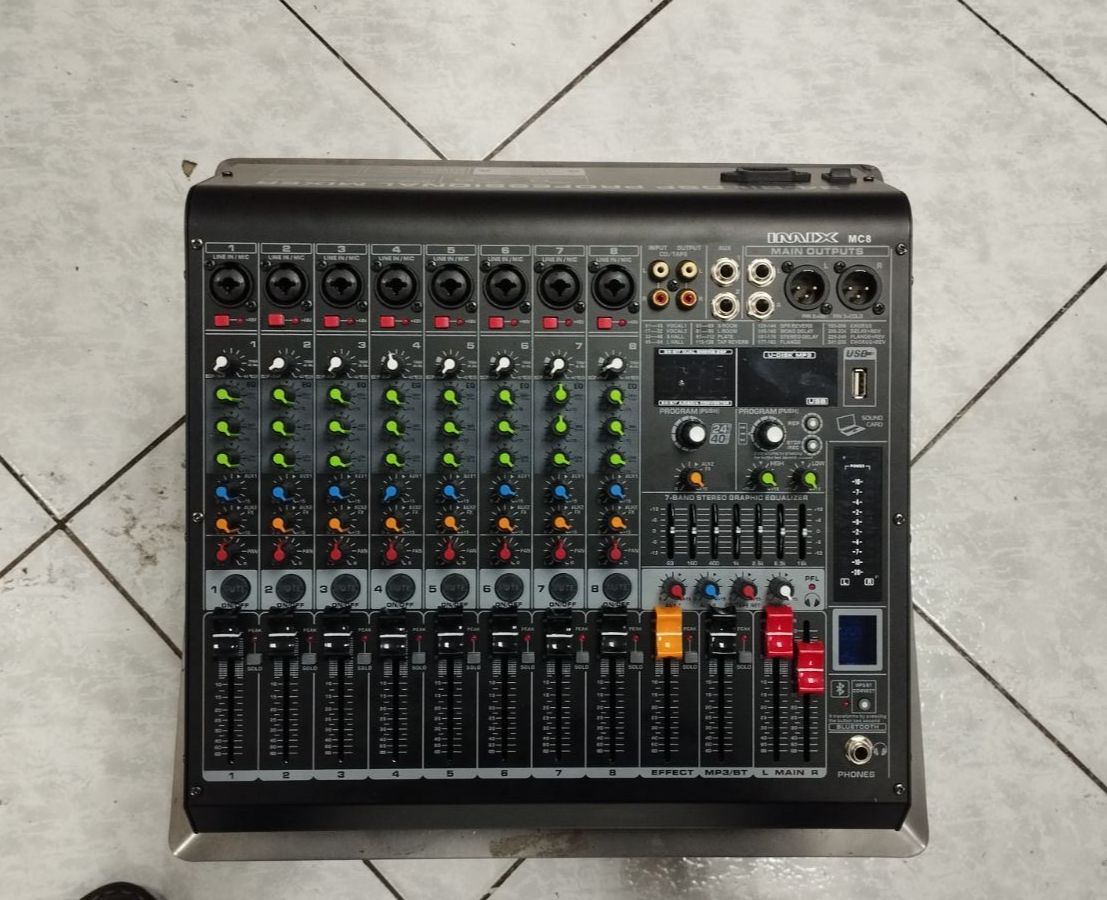 Imix/Trident MC8 8 Channel Passive Mixer | Lazada PH