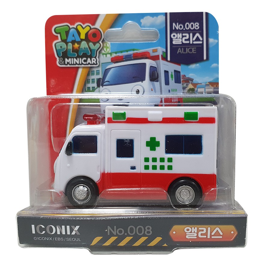 Tayo The Little Bus Mini TYT 120021 Friends Alice Original Kids Toys ...